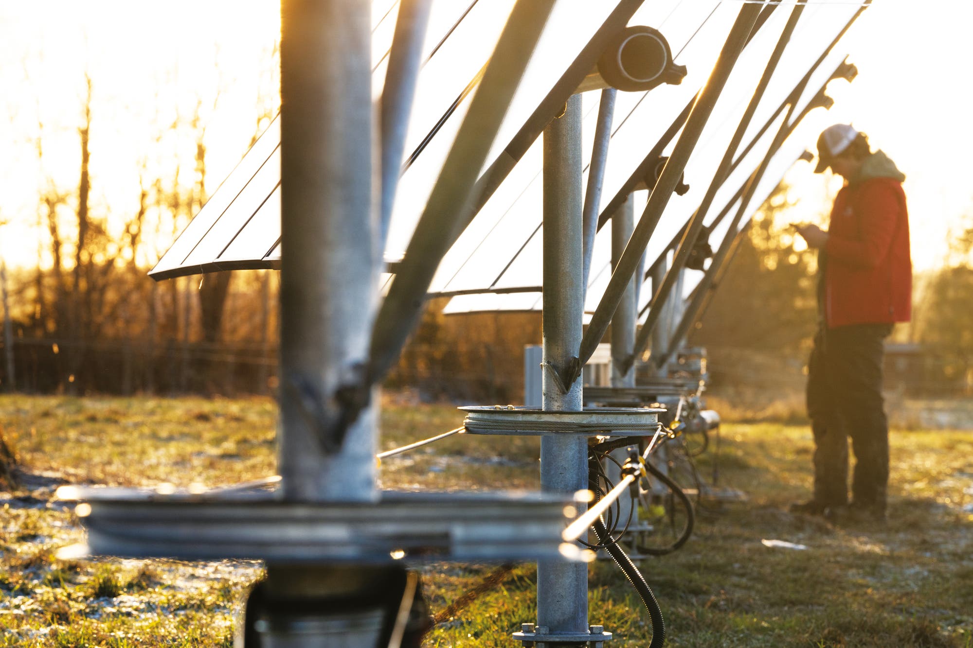 Fotovoltaik im Norden: Solaranlagen wiegen im skandinavischen Wind ...