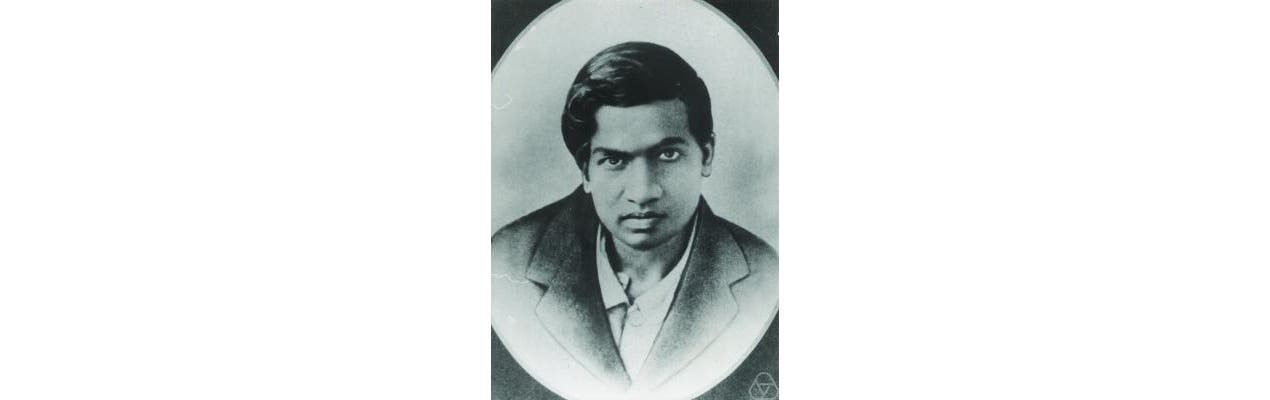 Srinivasa Ramanujan Cambridge Srinivas Ramanujan, Portrait Painting By