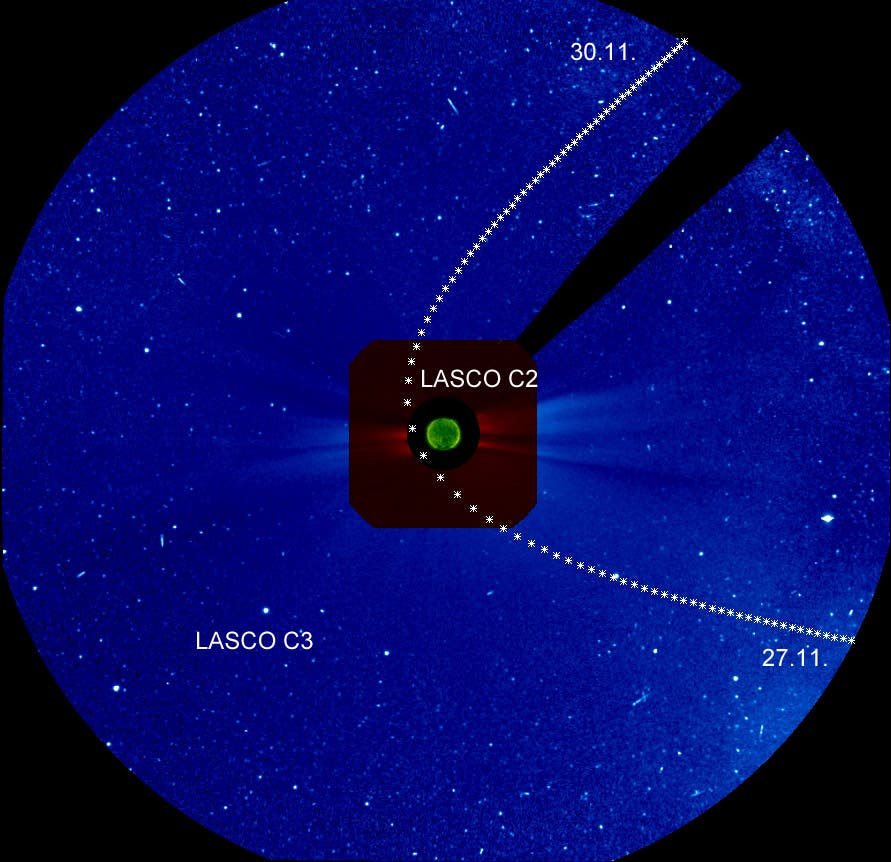 Beobachtungstipp: Sichten Sie Komet ISON in Sonnennähe und ohne Risiko ...