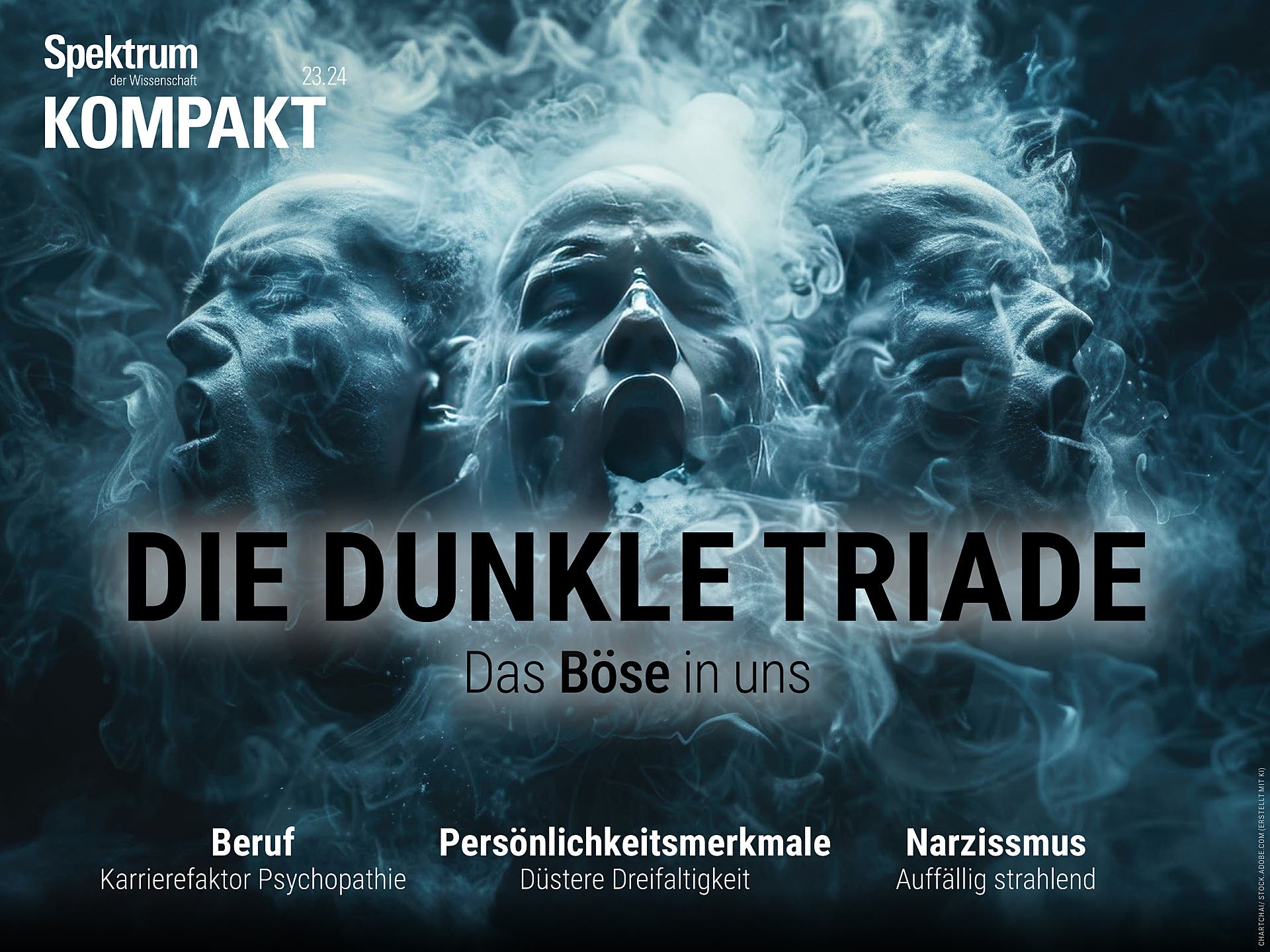 Die Dunkle Triade - Spektrum Kompakt 23/2024 - Spektrum der Wissenschaft